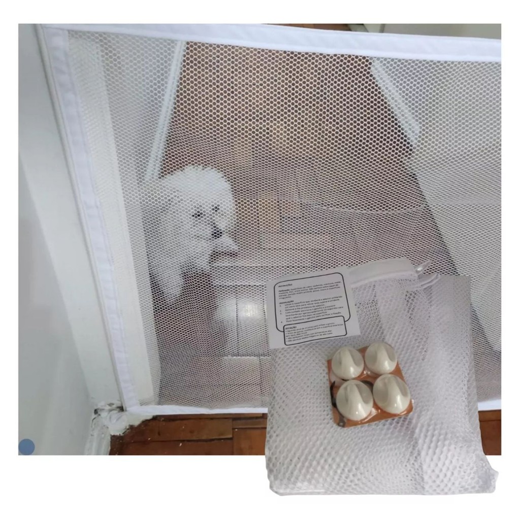Tela Rede De Proteção Para Crianças Bebês Portão Cães Raças Pequenas ...