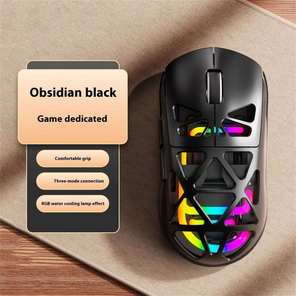 Mouse Sem Fio Recarregável Leve Bluetooth 2.4Ghz Carregamento USB ...