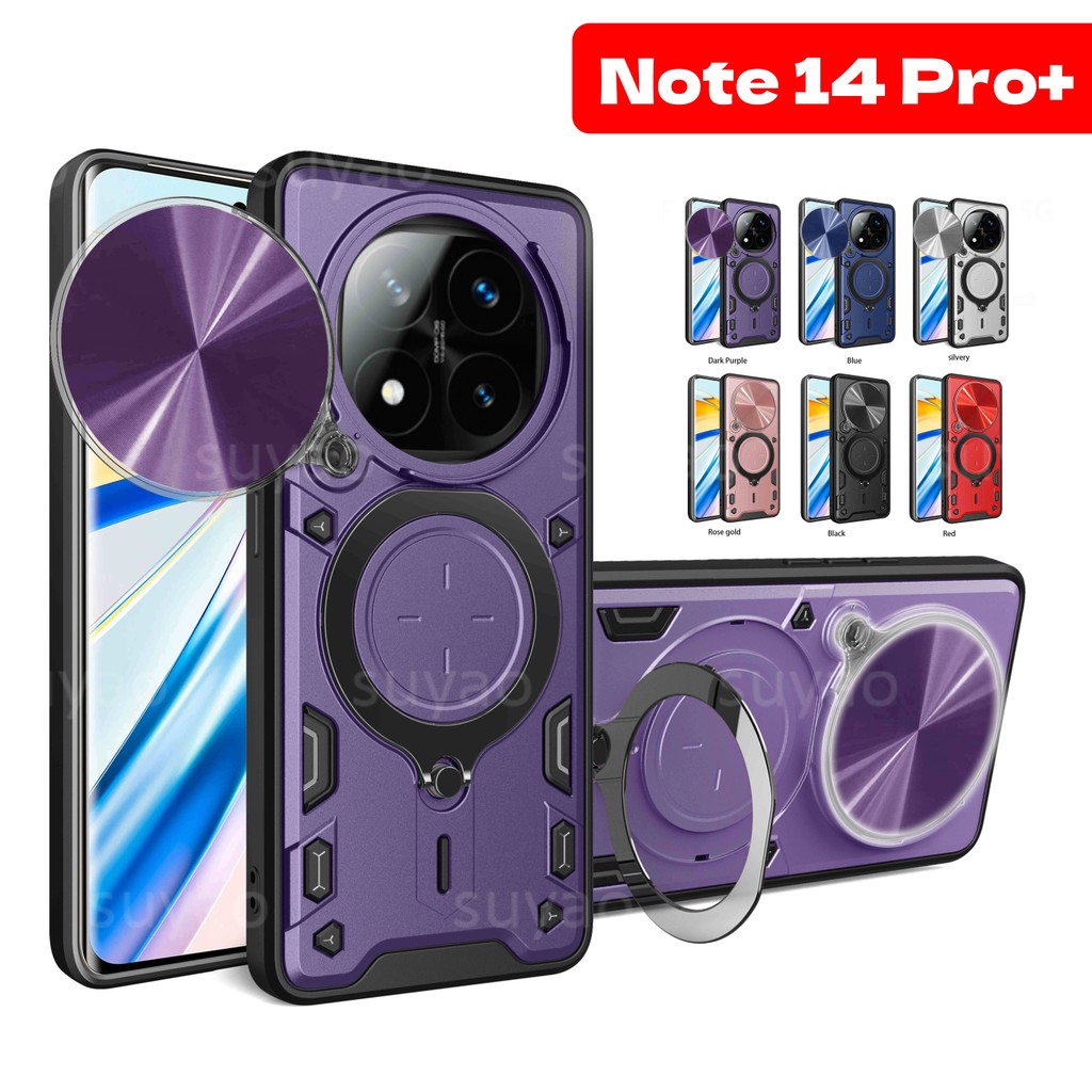 Para Redmi Note 14 Pro Plus + ProPlus 2024 Capa De Telefone Suporte De ...