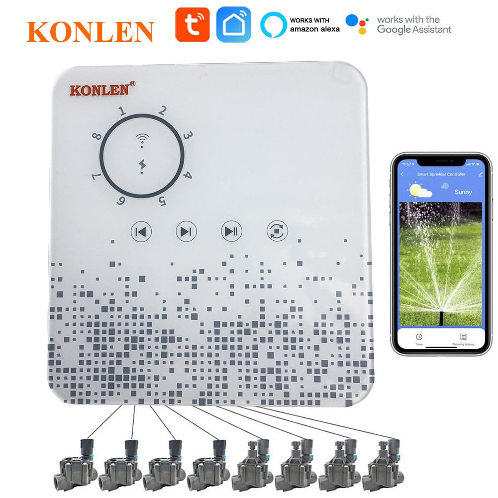 Sistema De Rega Automática Inteligente Sprinkler Wifi Controlador ...