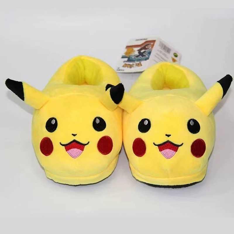 22/26cm Pantufa Pikachu Indoor Pantufa Pikachu Infantil | Shopee Brasil
