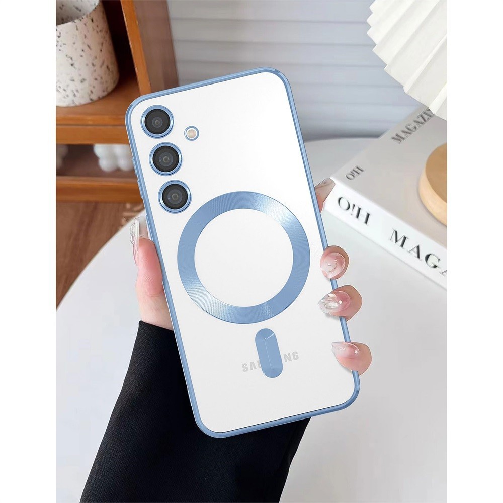 Capa Transparente Revestida Para Samsung Galaxy , S24FE , S23FE , S20FE , S21FE , S24 , S23 ...