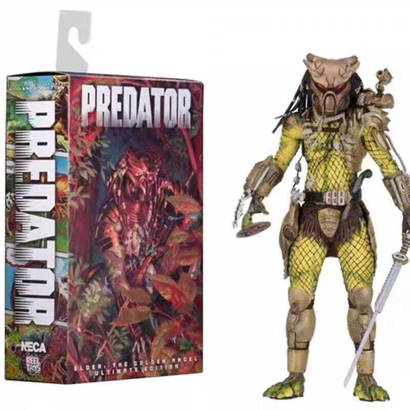 NECA Predator Golden Angel Predator Deluxe Edition Figura de ação ...