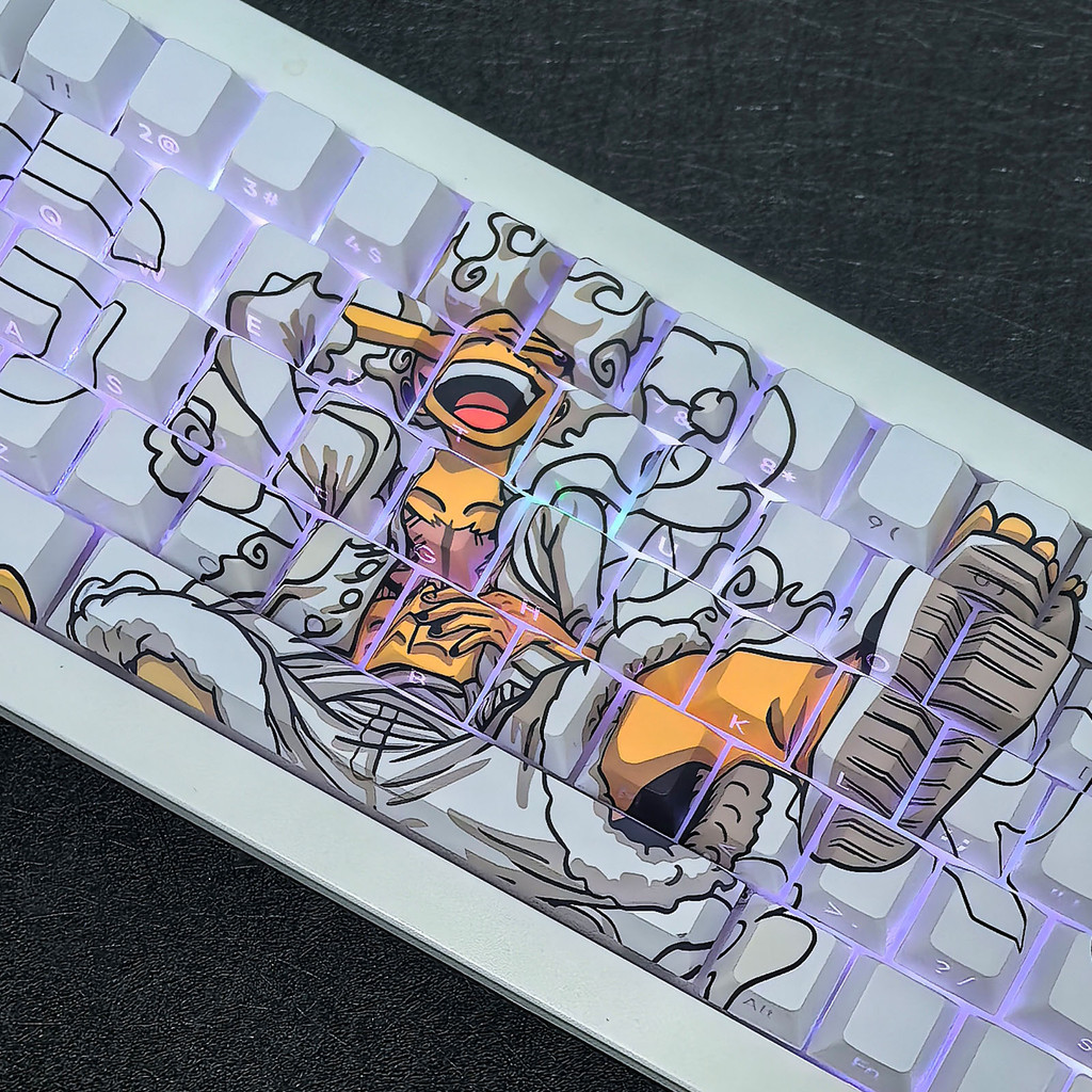 Luffy Keycap 126 Teclas Cherry Profile PBT Dye Sublimation Letter ...