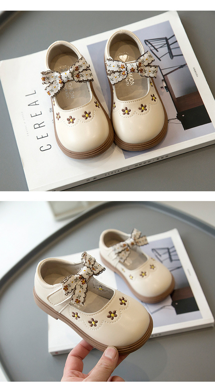 Sapatos de bebê femininos 2025 novo estilo sapatos de princesa sola ...