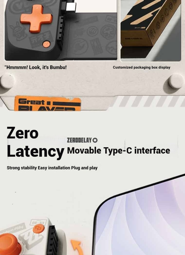 GameSir X5 Lite Zenless Zone Zero Limited Edition Telescopic Game Controller for iOS Android ...