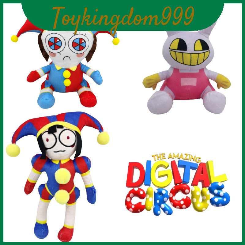 Incrível Digital The Circus Clown Plushie Feito À Mão Com Altura De ...