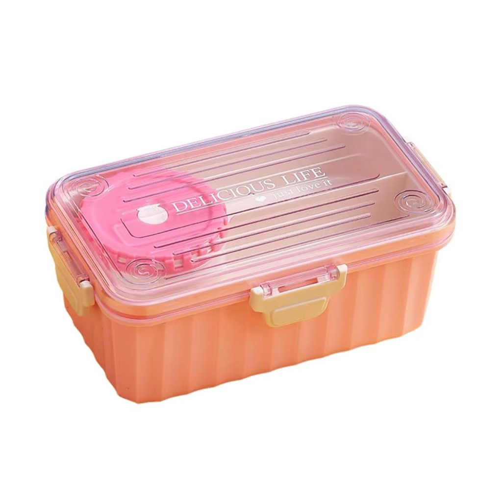 Marmita Lancheira Plástica Dupla Camada p/ Micro-ondas | Shopee Brasil
