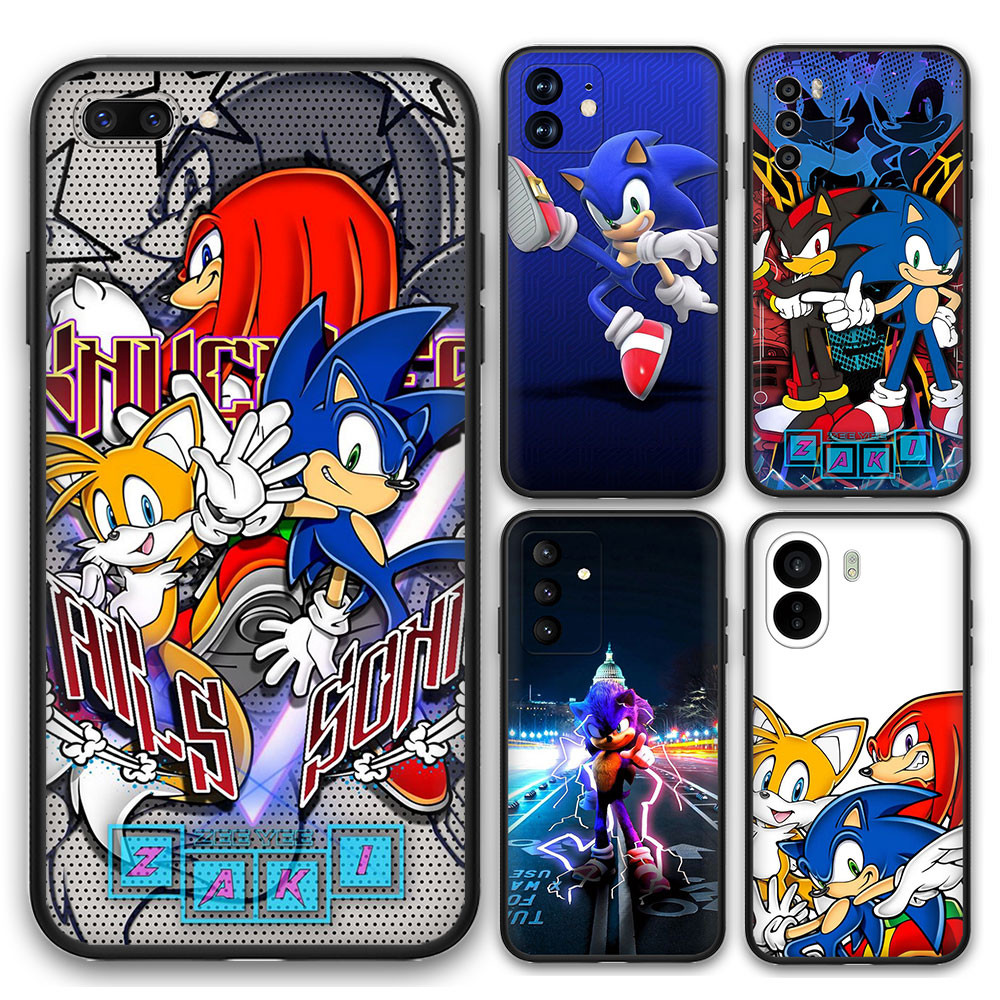 Capa De Telefone Redmi Note 13 4G 7 7Pro 8 8Pro 62E9 Sonic Silicone ...