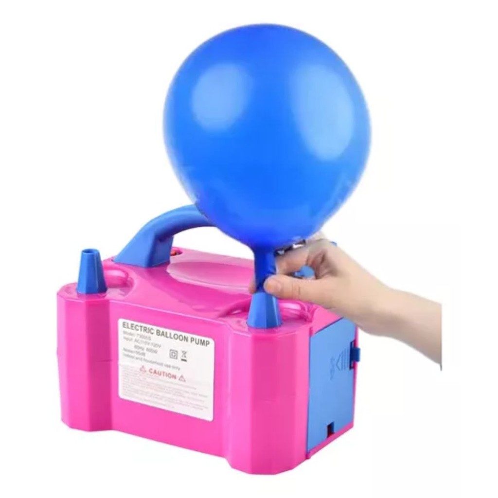 Máquina De Encher Balões Bexigas Festa Inflador Compressor Bomba ...