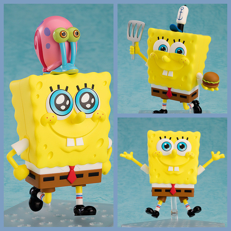 Nendoroid 1926 Bob Esponja Calça Quadrada Brinquedo De Boneco De Ação ...