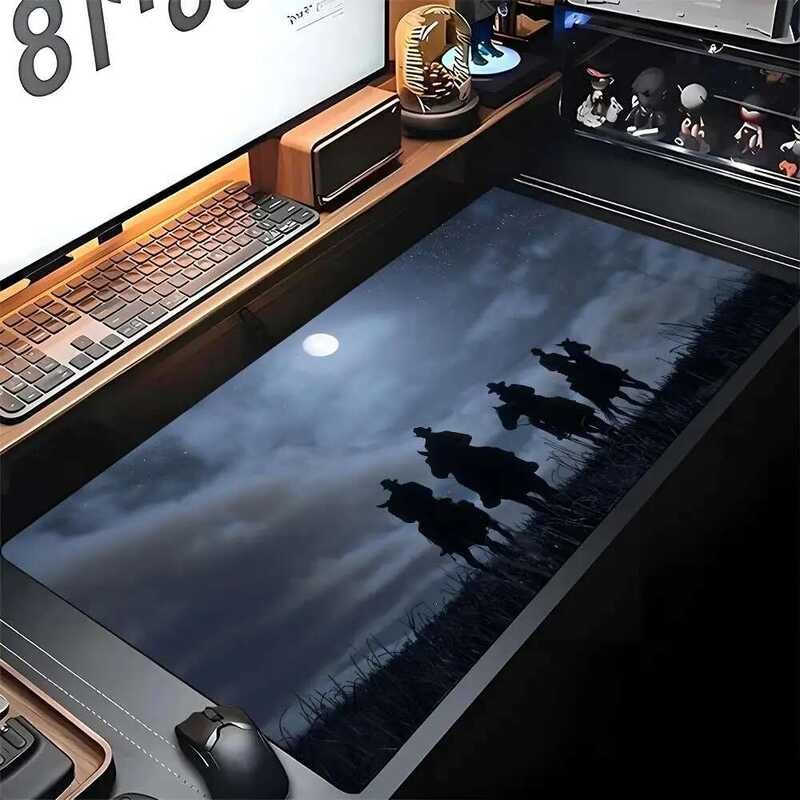 Red Dead Redemption 2 Mouse Pad Gaming Locking Edge Grande Computador ...