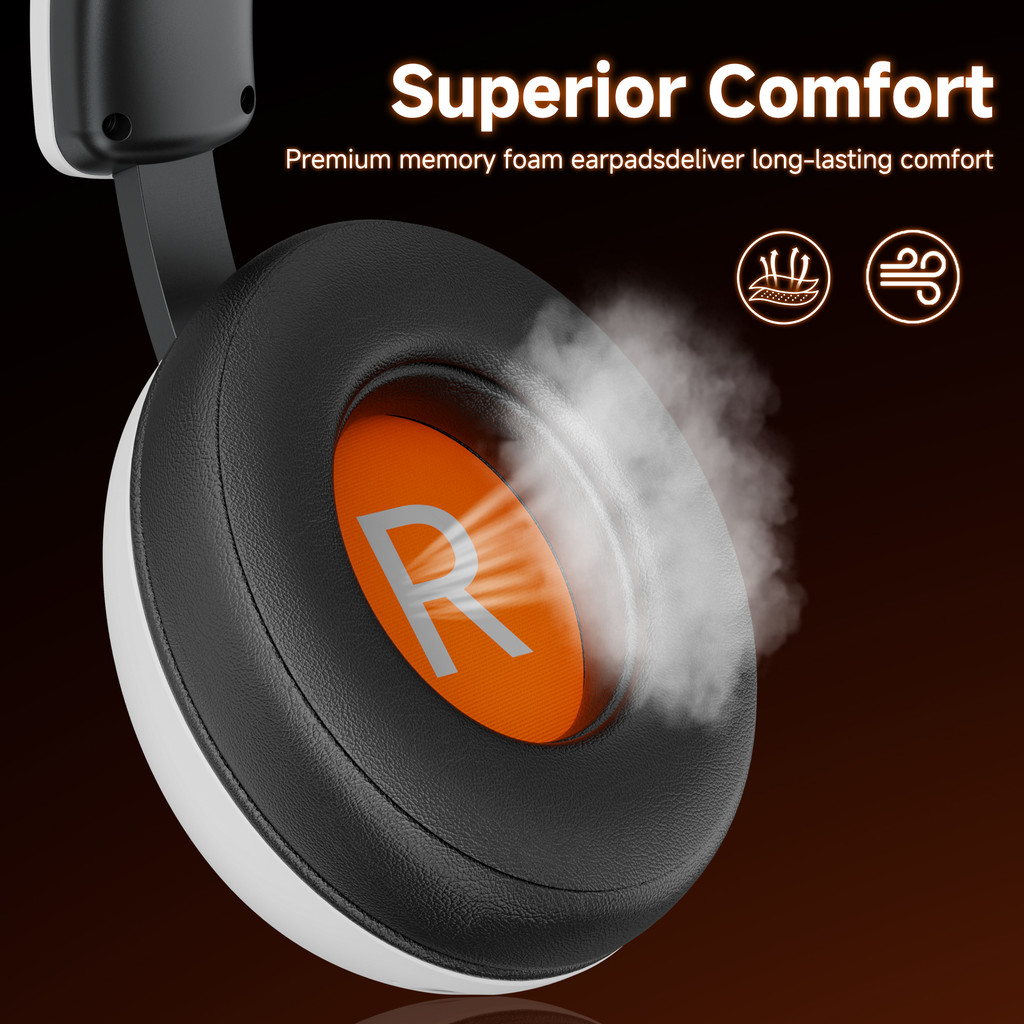 BL500 PRO 2.4Ghz USB Dongle Wireless Bluetooth Gaming Headphones Music ...