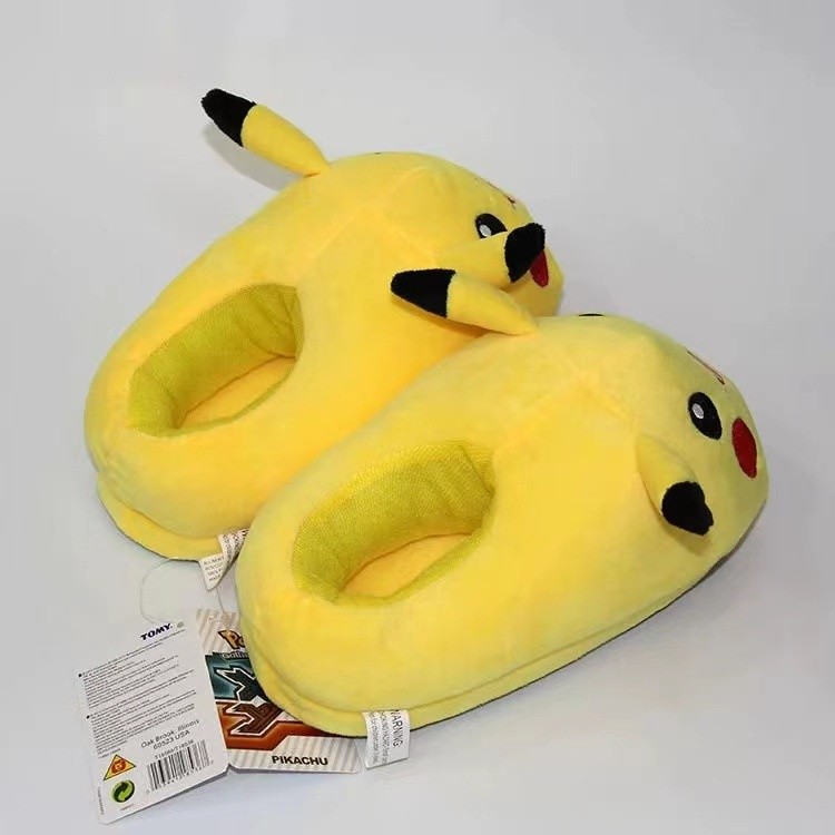 22/26cm Pantufa Pikachu Pokemon Indoor Pantufa Pikachu Infantil ...