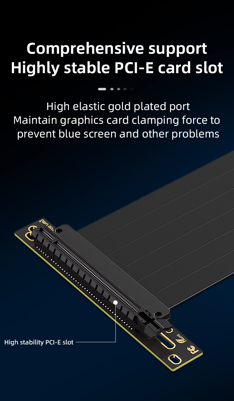 Kit De Suporte De Montagem Vertical Para GPU TEUCER L-Z3 , Cabo Riser ...