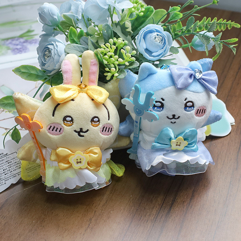 Chiikawa Cosplay Menina Mágica Hachiware Usachi Boneca De Pelúcia ...