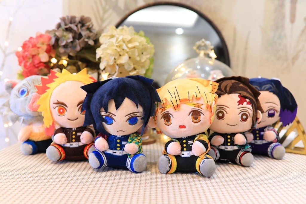 Brinquedo De Pelúcia Lantong Zenitsu Inosuke Kimetsu No Yaiba Giyuu Kyouru Demon Slayer | Shopee ...