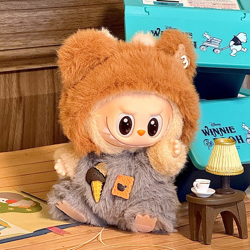 FIY Kit De Fantasia Labubu De 15 Cm Estilo Desenho Animado Roupa De ...