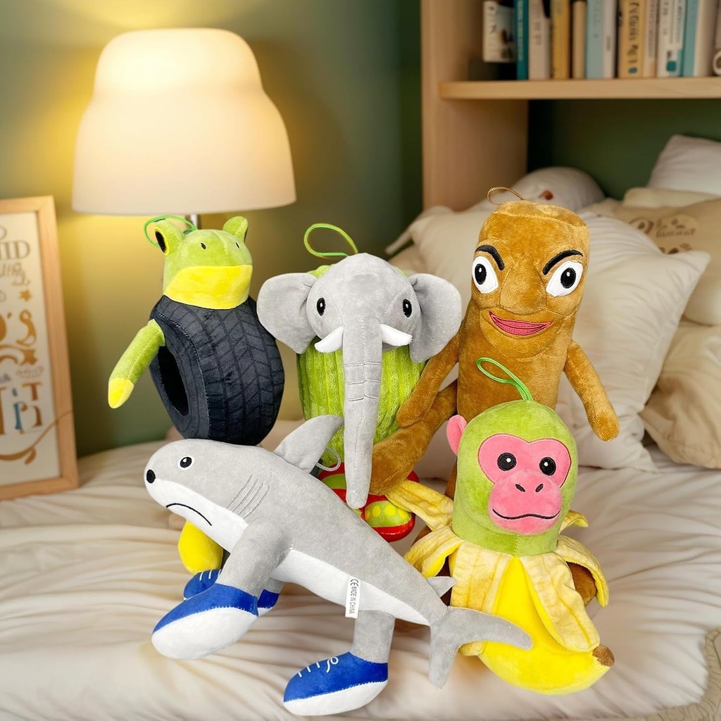 Tungtungtung Sahur Pelúcia, Brainrot Boneco De Pelúcia/Tralalero ...