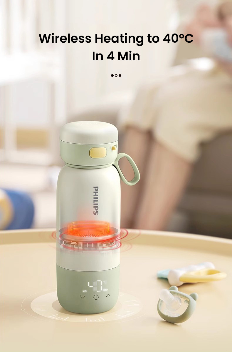 Philips Go Zero Garrafa De Isolamento De Temperatura Constante Sem Fio ...