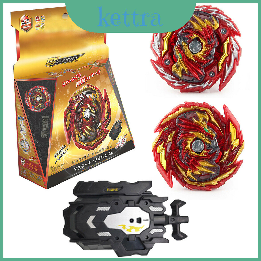 Beyblade Engaging B-155 Fire Burst Starter Master Diabolos Gn Com ...