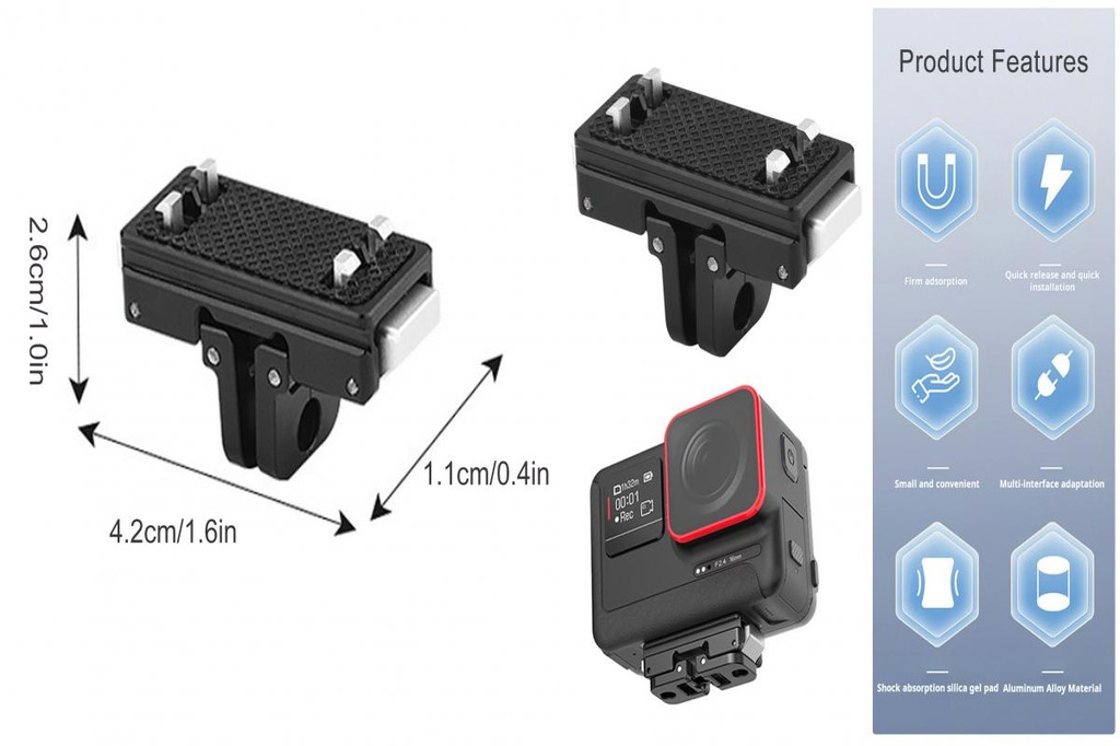 Magnetic Quick Release System Camera Mount Insta360 Ace/ace Pro Tripod ...