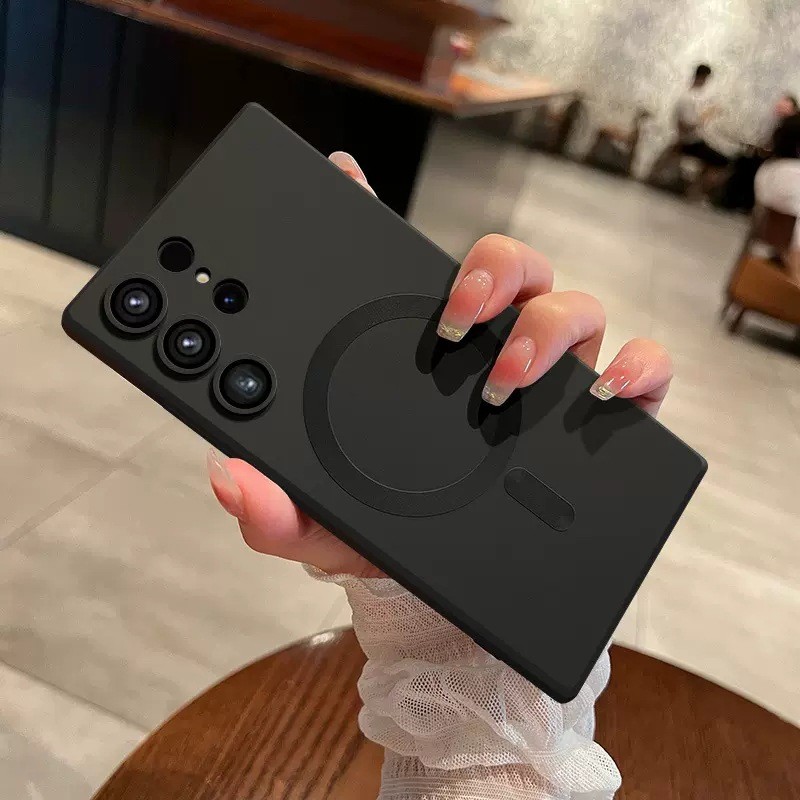 Luxo Magnético Fosco Caso Para Samsung Galaxy A55 A15 A35 A36 A25 A05 A05S A15 A16 A06 A26 A56 ...