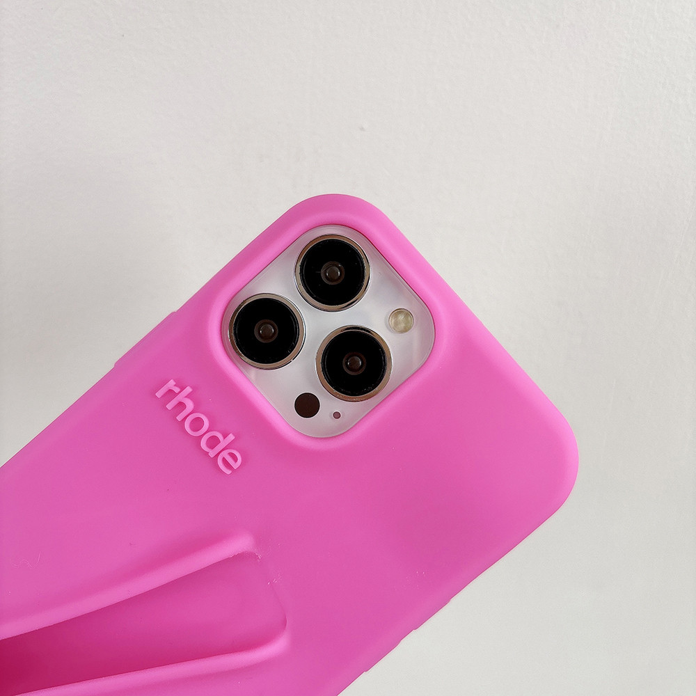 rhode Batom + Capa De Telefone Portátil Suporte De Brilho Labial Ins ...