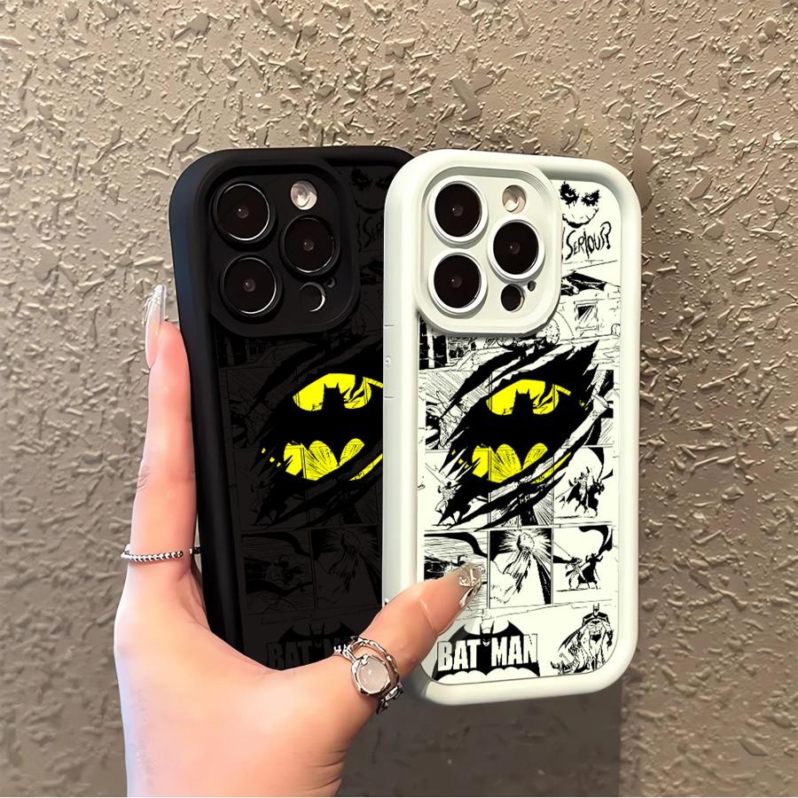 Capa De Telefone Com Logotipo Do Batman Para Xiaomi Redmi Note 10 11Pro ...
