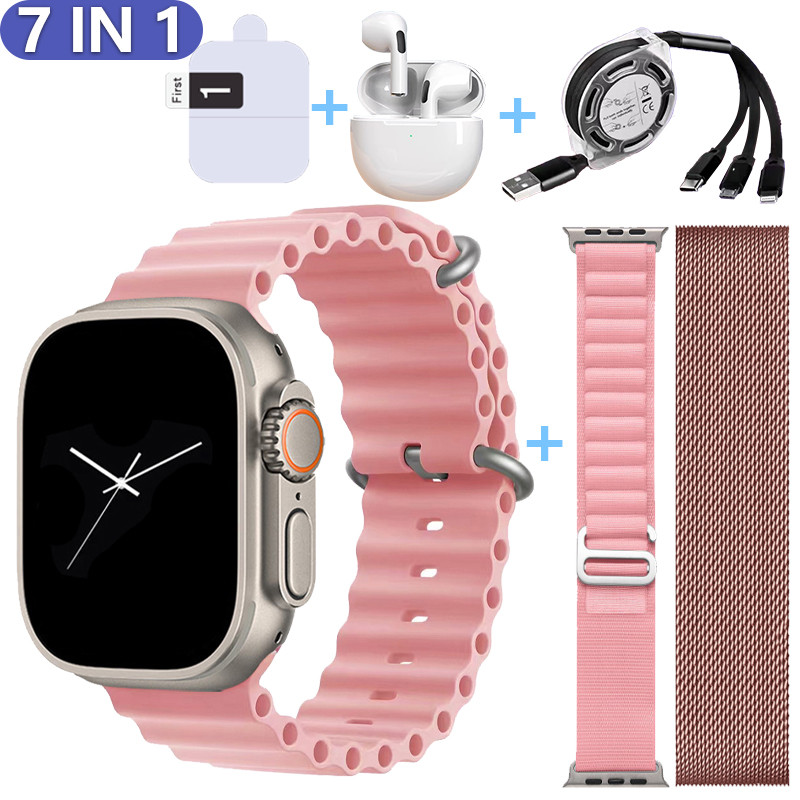 Smartwatch ULTRA PRO Smartwatch 2.19 Tela HD TWS Health Detection ...