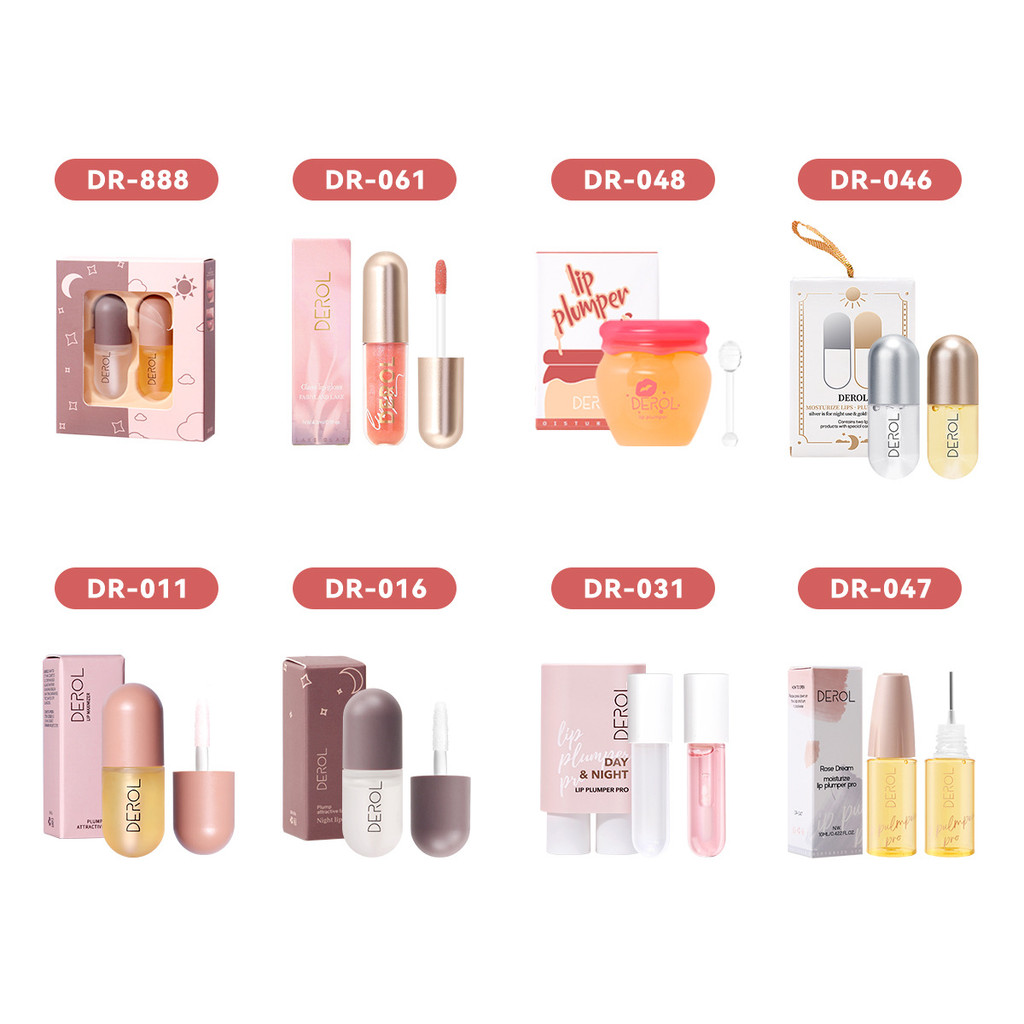 DEROL Natural Lip Plumper E Care Serum Máscara Labial , Linda Mais ...