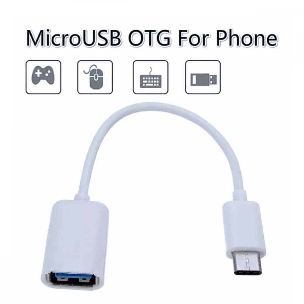 Adaptador Conector OTG USB Femea para TIPO-C Macho | Shopee Brasil