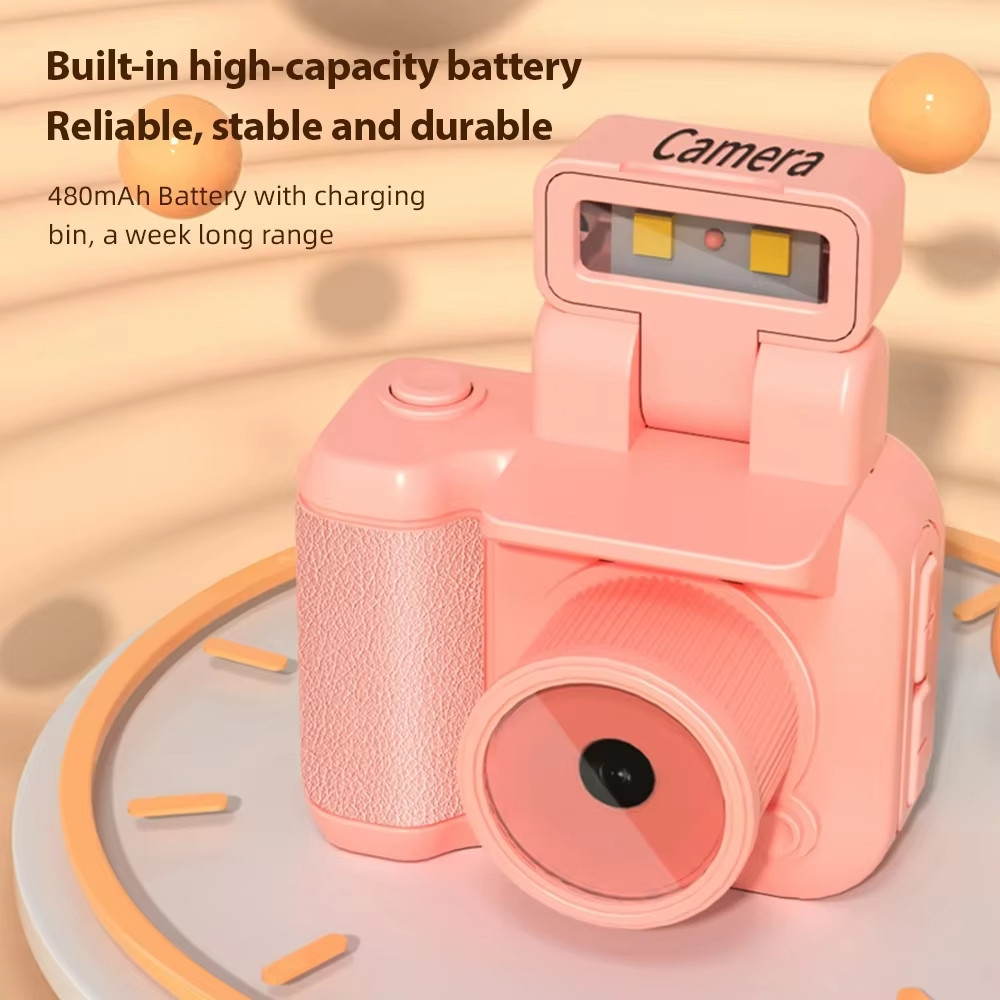 Y4000 Mini Câmera Com Tela HD 1080p Lâmpada Flash E Doca De Bateria ...