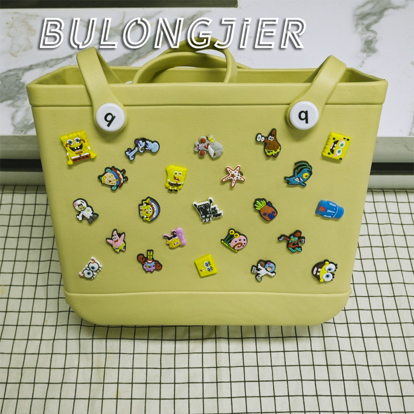 Jibbit Para Bogg Saco Sapato Encantos Bob Esponja Animais Marinhos ...