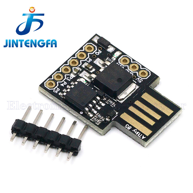1pcs Digispark kickstarter Placa De Desenvolvimento Módulo ATTINY85 Para arduino usb | Shopee Brasil