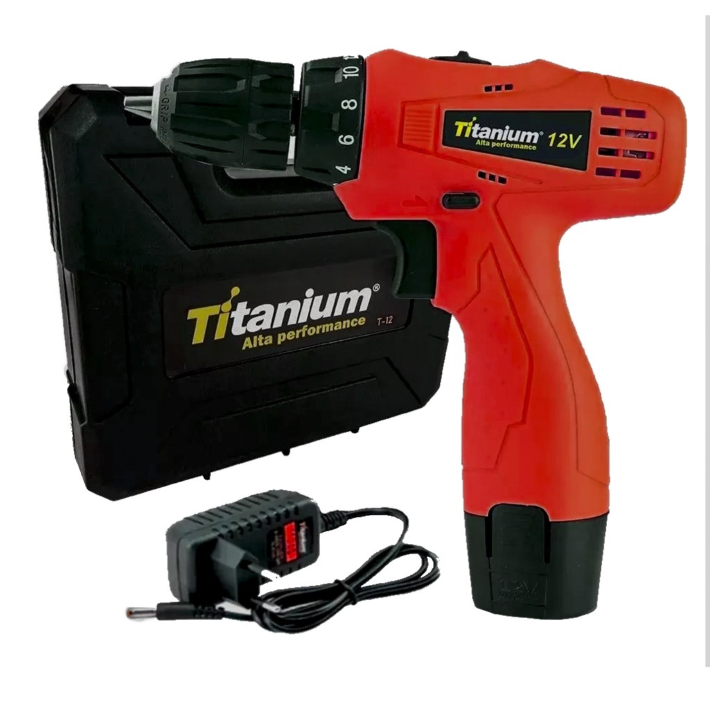 Parafusadeira A Bateria 12v Times Titanium | Shopee Brasil