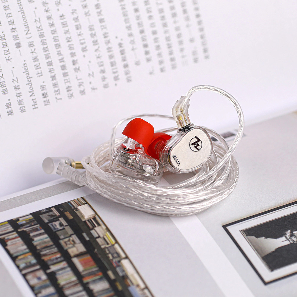 FAAEAL 7Hz x HBB Ela Música Earbud 10mm Driver Dinâmico Monitor IEM ...