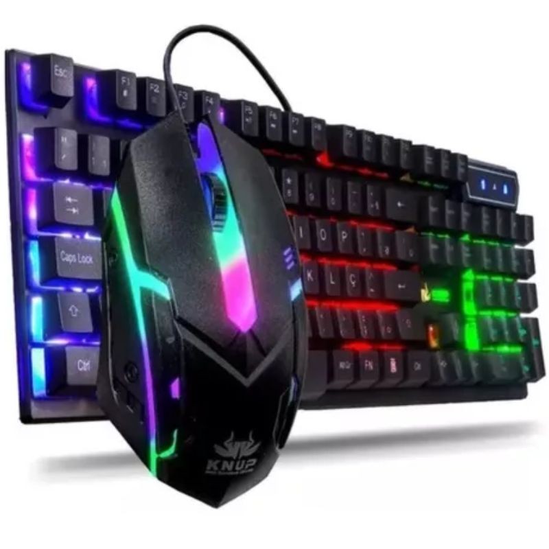 KIT Gamer - Teclado + Mouse LED RGB Master D280 | Shopee Brasil