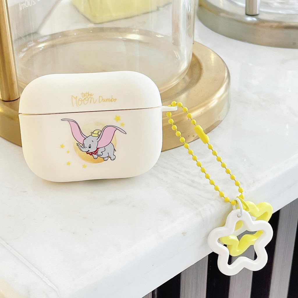 Cartoon Dumbo Bluetooth Headset FOR AIRPODS 4 PRO2 1/2/3 TPU Soft Shell ...