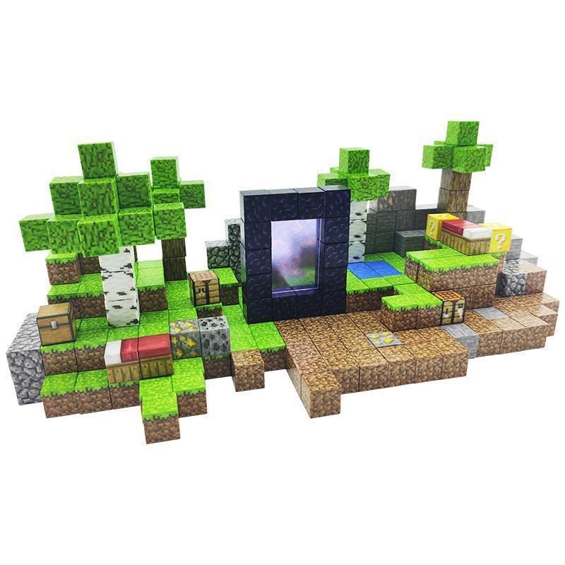 [Minecraft] Cubo magnético de 2x2cm, 6 lados, forte, magnético, bloco ...
