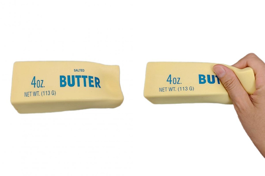 Butter Stick Squeeze Toy Realistic Stress Relief Soft Slow Rebound ...