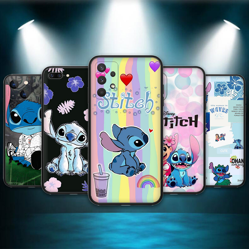 Capa Macia Para Telefone B744 Lilo Stitch Motorola Moto E13 E20 E22 ...