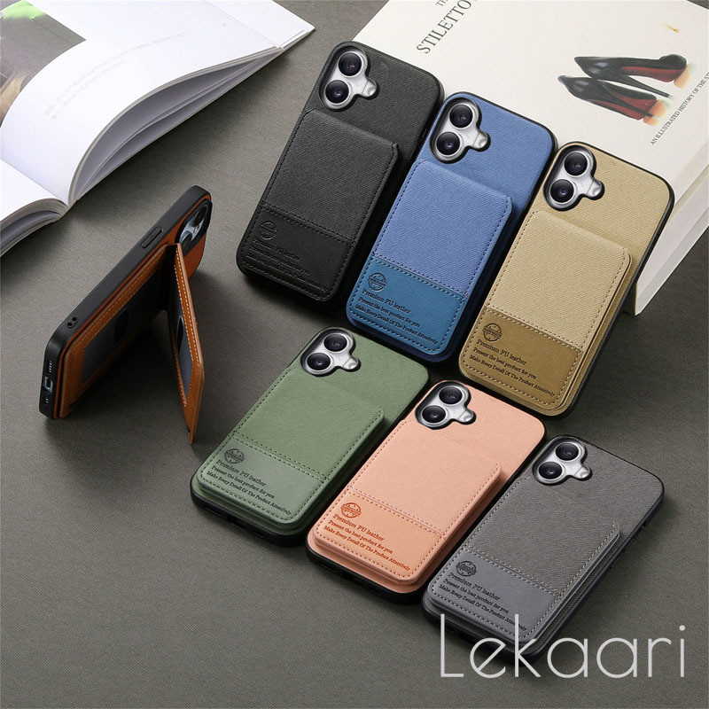 Capa Carteira De Tecido Fosco Para Samsung Galaxy A36 A56 A26 A16 A06 A55 A35 A25 A15 A05 A05s ...