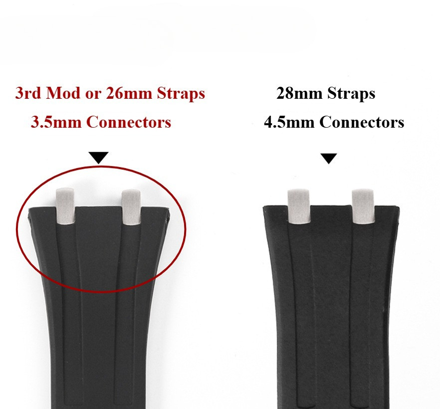 Conectores De 3.5 Mm Para Um Piguet 26 GA-2100-2110 3a Mod Pulseira De ...