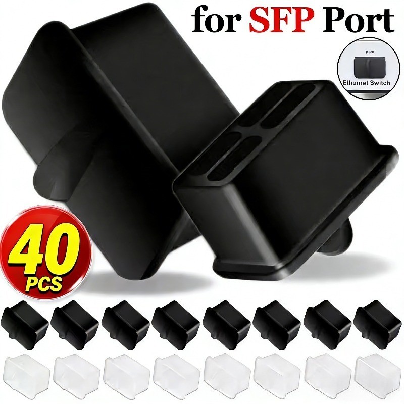 Plugues Antipoeira De 10-40 Unidades-Protetor De Porta De Fibra Óptica ...
