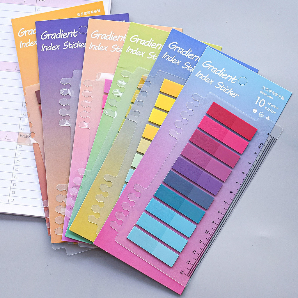 Morandi Color pet Post-it Notes Notas de índice transparente Notas ...