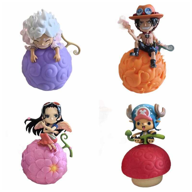 One Piece GK Cinco Velocidas Luffy Chopper Ace Robin Devil Fruit Series ...