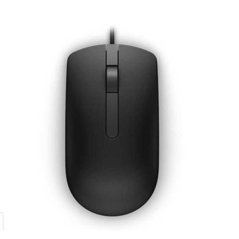 / Dell Notebook Desktop Mouse com fio ms116 Original Wired Game Office ...