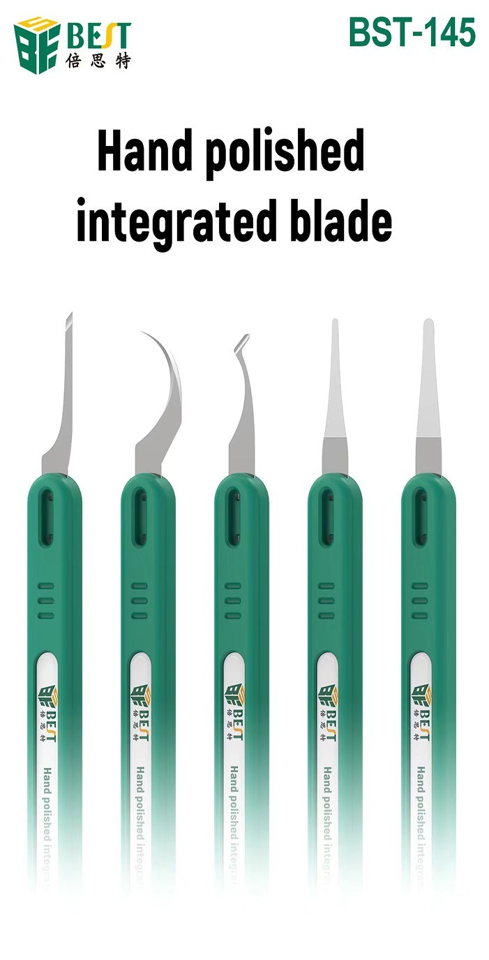 BST-145 5 Em 1 Lâmina Integrada Polida À Mão De Precisão Para Reparo ...