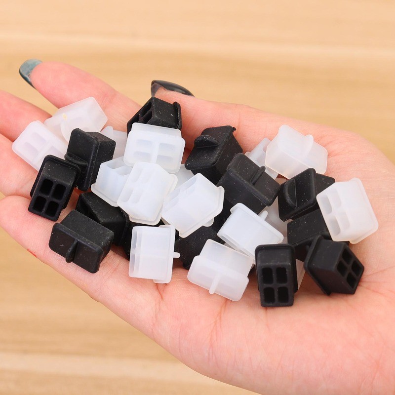 Plugues Antipoeira De 10-40 Unidades-Protetor De Porta De Fibra Óptica ...